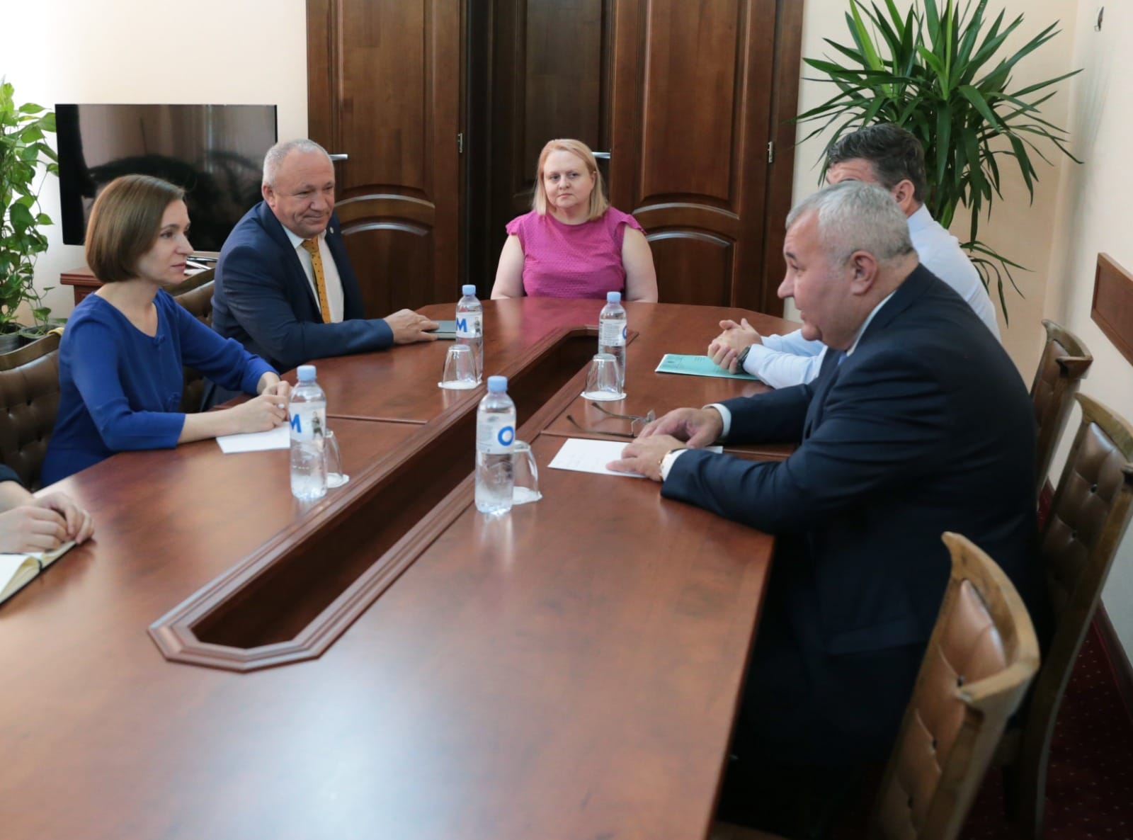 Maia Sandu visited Bălți, taking road reparations under special control