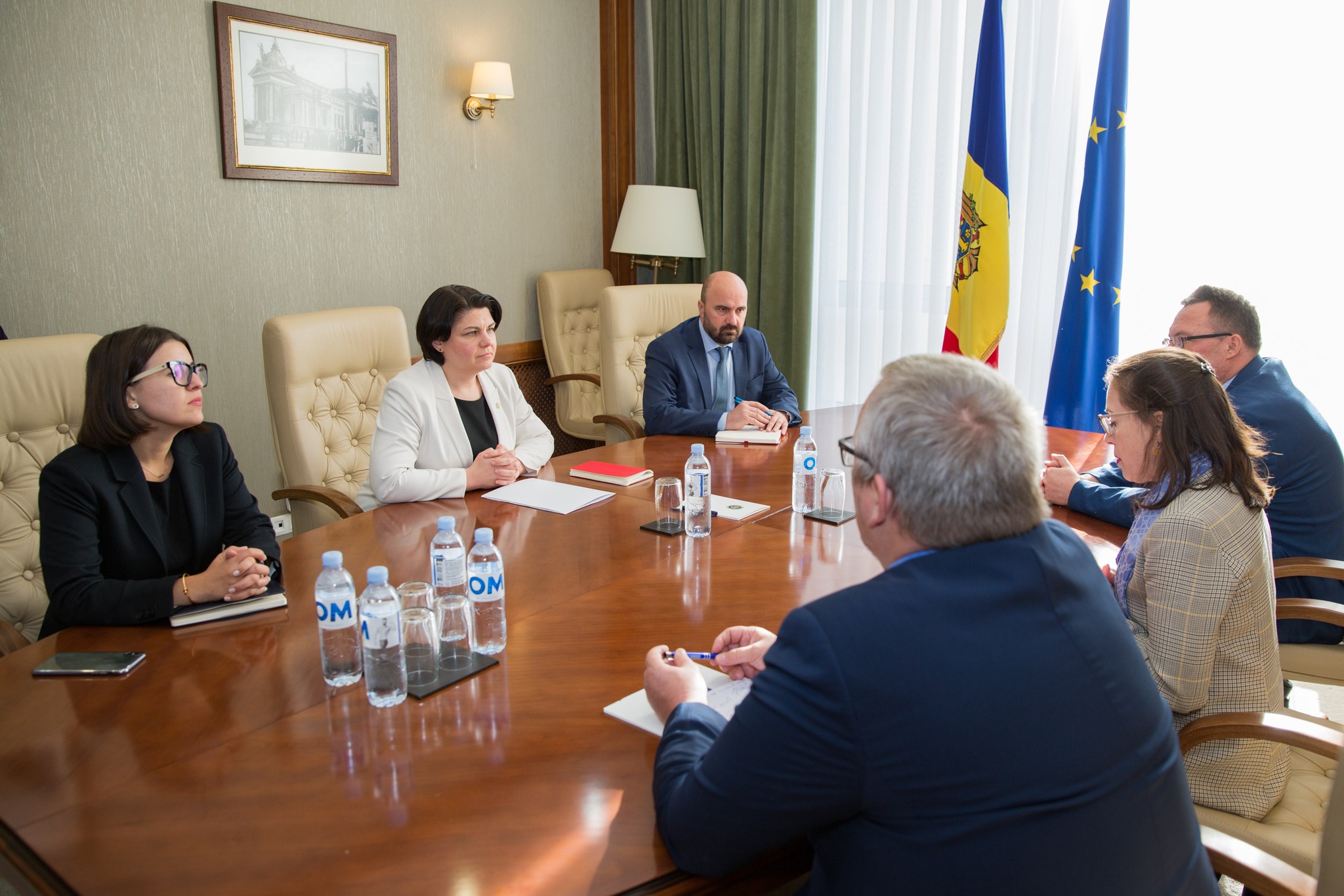 Prime Minister Gavrilița had a meeting with the new head of the OSCE ...