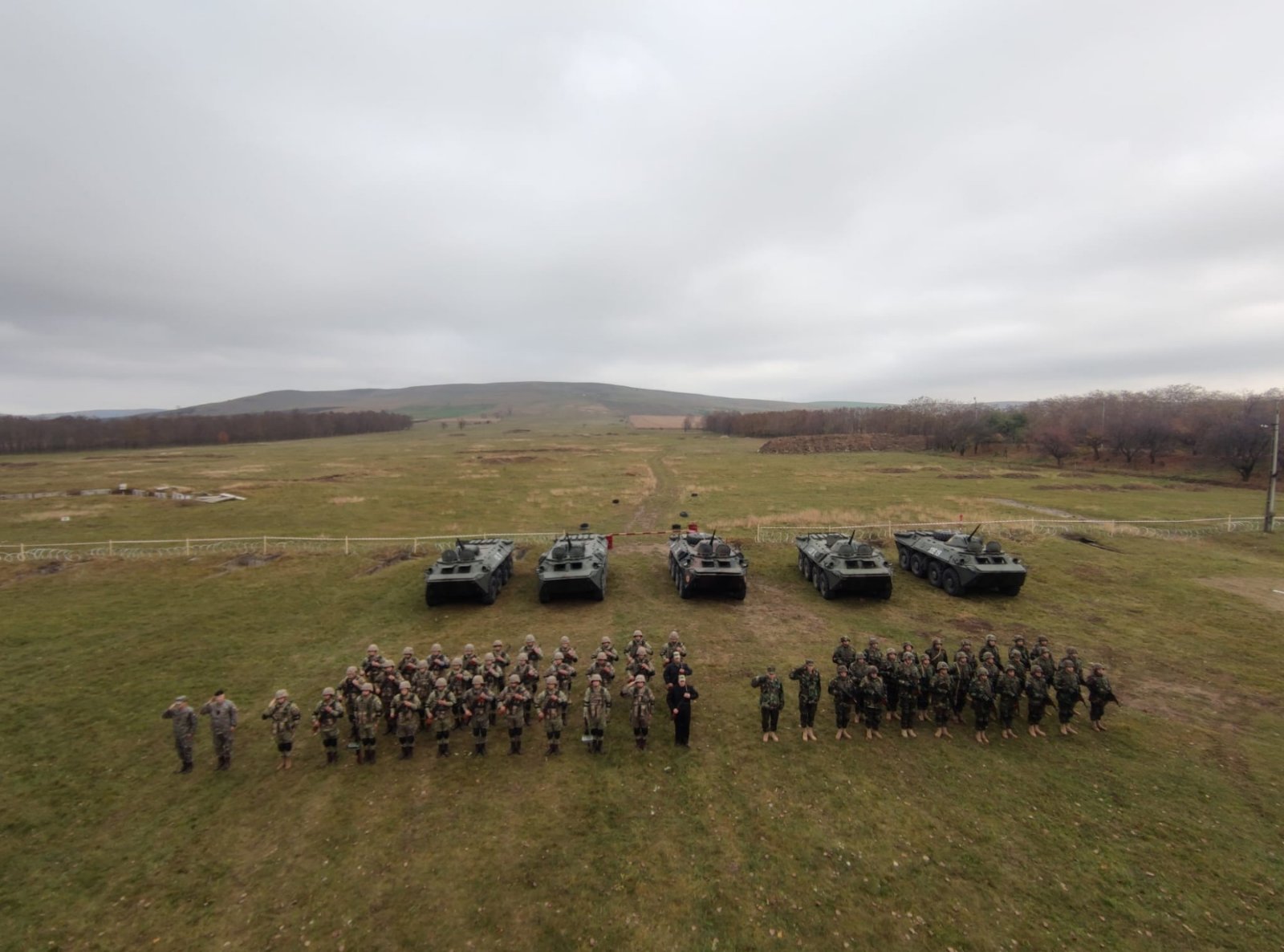 The National Army of Moldova participates in military exercises with ...