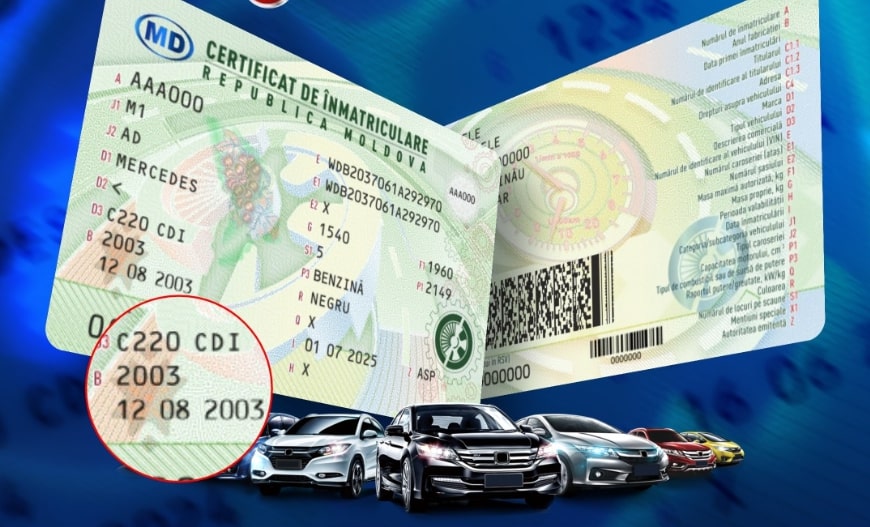 Moldova to Introduce New Vehicle Registration Certificate Model by Late ...